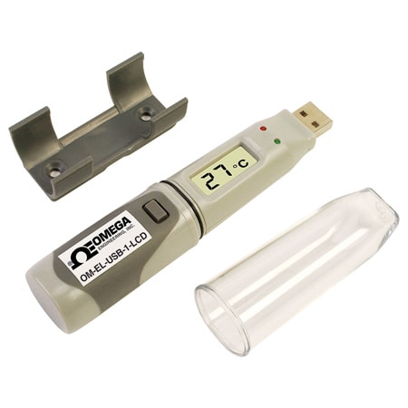 Omega Om-el-usb-1-lcd " haz-lith" temp Usb Dlg W/lcd Display Ce | Blackhawk Supply