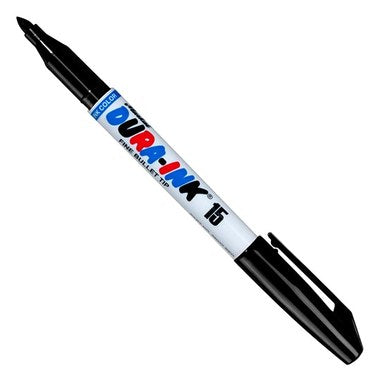 Laco Industries 96023 Marker Dura-ink #15 Fine Tip 1/16 Inch Felt Black ...