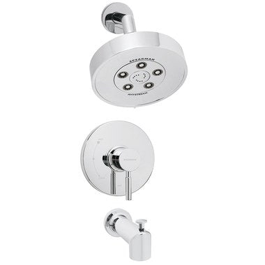 Speakman Sm-1030-p Tub And Shower System Neo Pressure Balance Valve ...