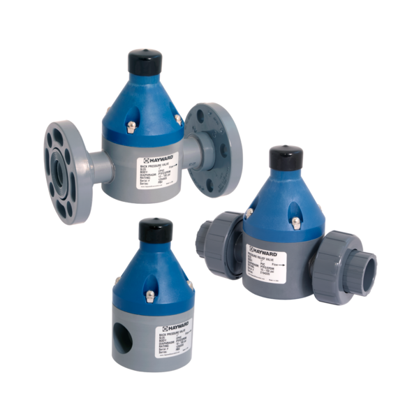 Hayward Pbv1300fpv1 3" Pvc Back Pressure Valve 10-150psi W/ptfe/fpm ...