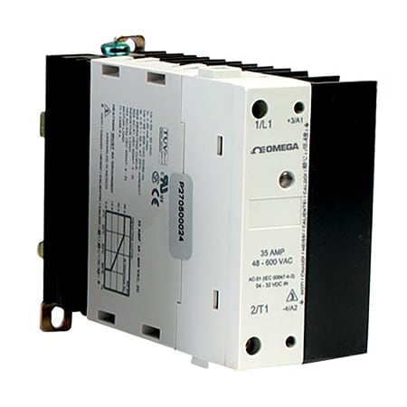 Omega Ssr3ph600ac25 Din Rail Solid State Relay | Blackhawk Supply