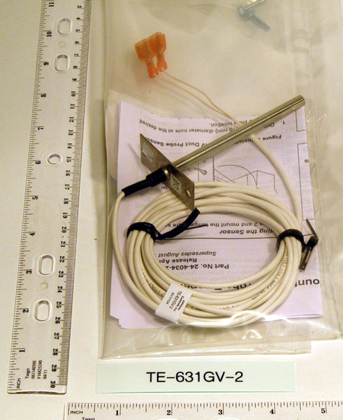 Johnson Controls Te-631gv-2 Duct Probe Temp. Sen. 1k Duct Probe Temp ...